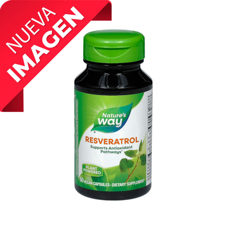 Resveratrol Nature's Way 60 caps veganas - Naturalem